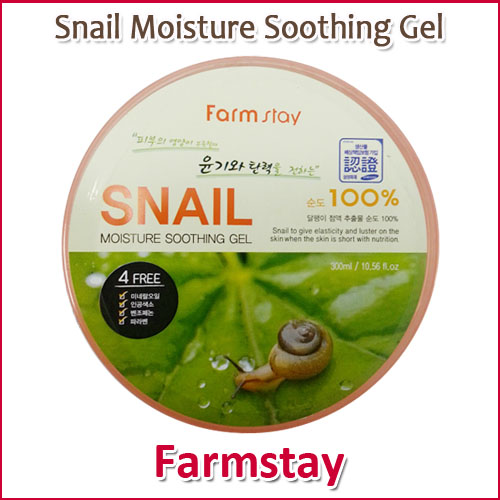 [Farmstay] Farm Stay ⓢ Snail Moisture Soothing Gel 300ml / Exp 2024.06 ...